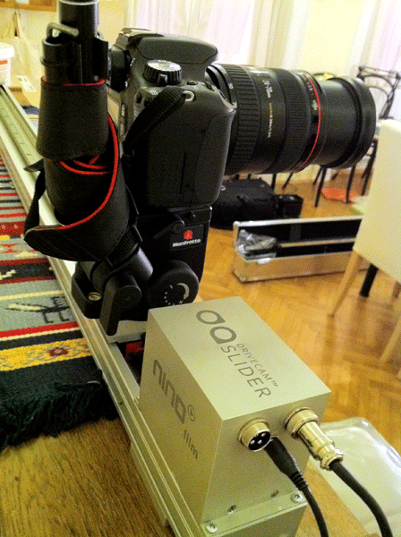 Motion control test with DitoGear OmniSlider | Nino Film Blog